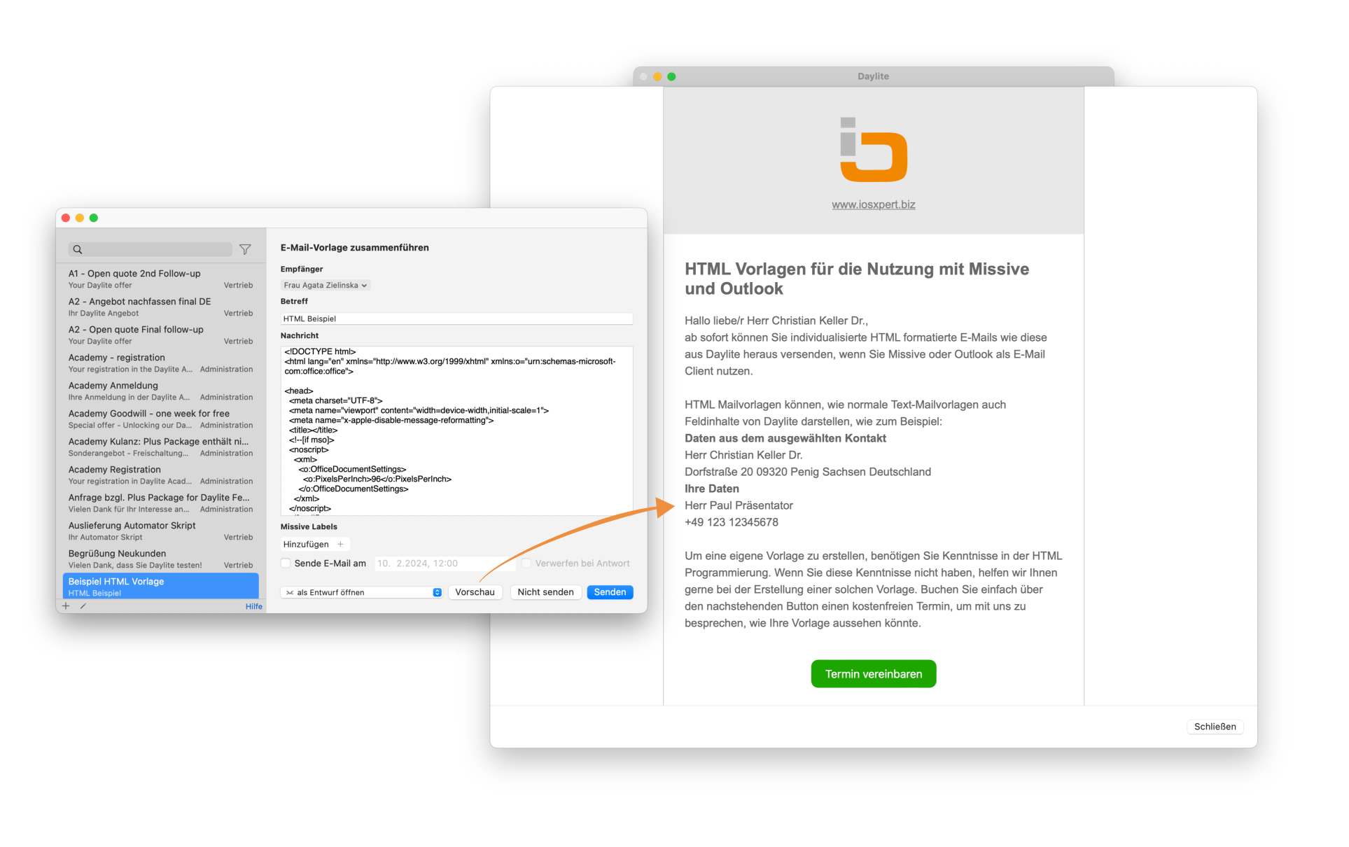 Was sind HTML Vorlagen? – iOSXpert.biz - Business auf Mac & iPhone